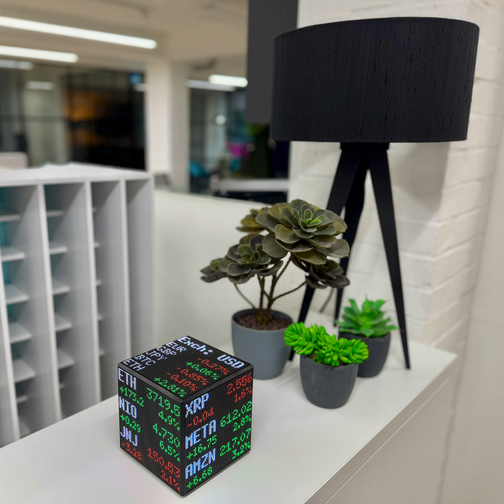 The Stock Cube | The Stockcube | Desktop Stock, Crypto, and Forex ticker